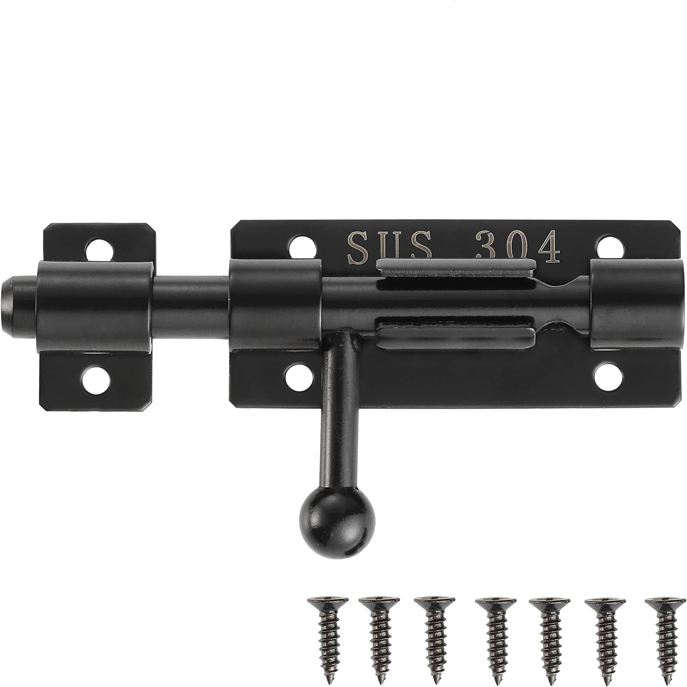 Amazon.com: T Tulead 2" Length Barrel Bolt Stainless Steel Barrel Latch ...