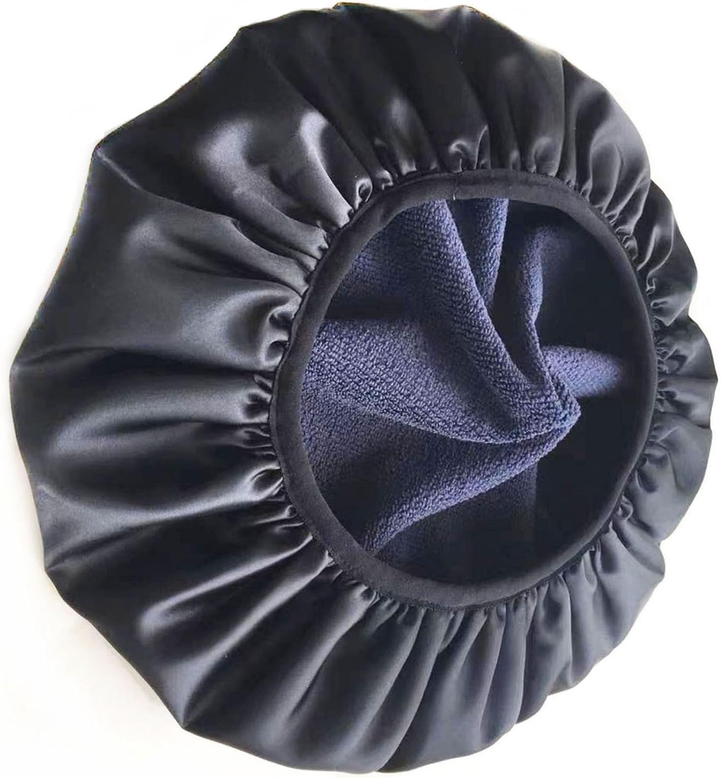 Amazon.com : Aquior Shower Cap,Terry Lined Shower Cap for Women ...