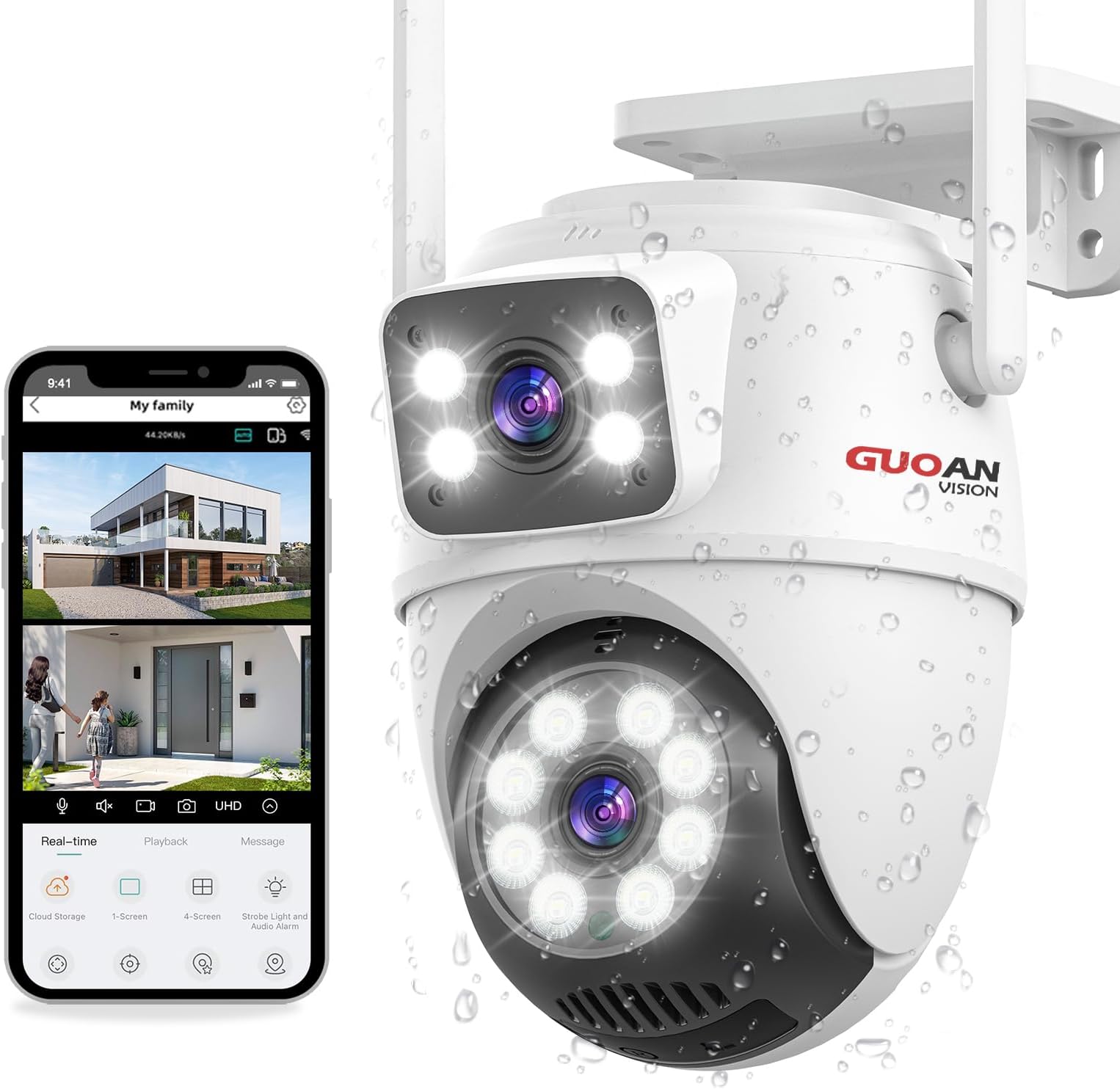 Amazon.com : HXVIEW PTZ Camera Outdoor, 30X Optical Zoom Security ...