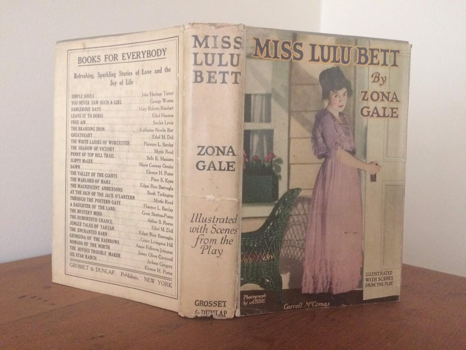 MISS LULU BETT Illustrated with scenes from the play produced by Brock ...