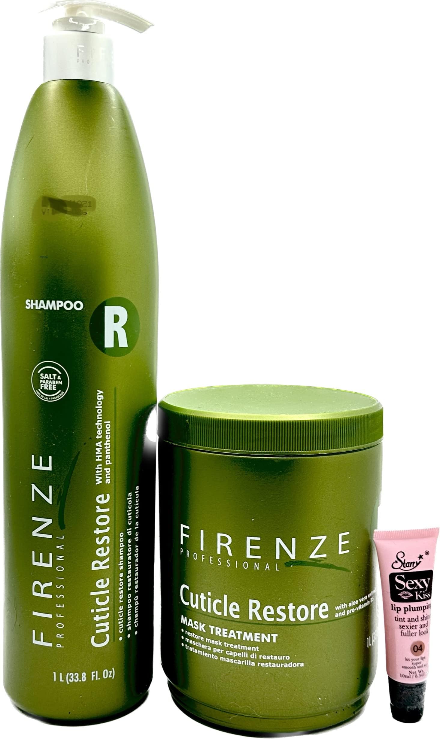 Amazon.com: Firenze Professional Keratin Care Bundle - Keratin Shampoo ...