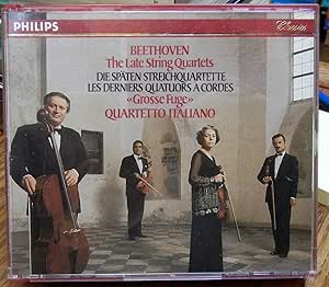 Beethoven: Late String Quartets /ITALIAN QUARTET: Amazon.co.uk: CDs & Vinyl
