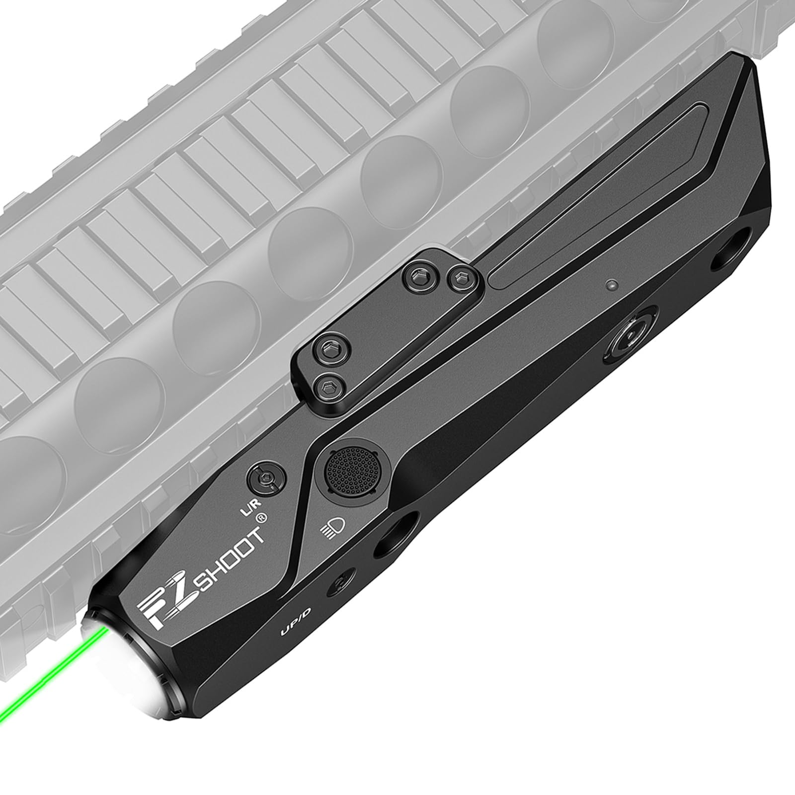Amazon.com: EZshoot 1700 Lumens Tactical Laser Light Combo for Rifle ...