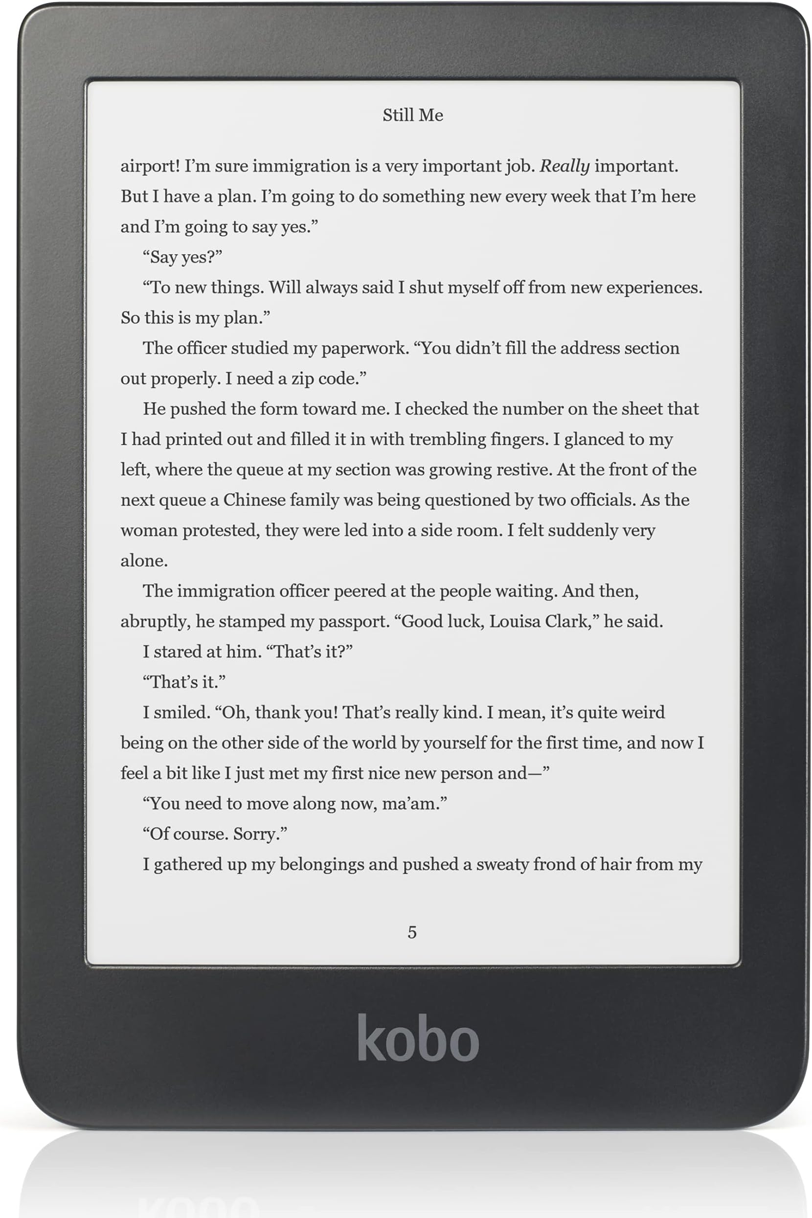 Kobo Clara HD | eReader | 6” Glare Free Touchscreen | Adjustable ...