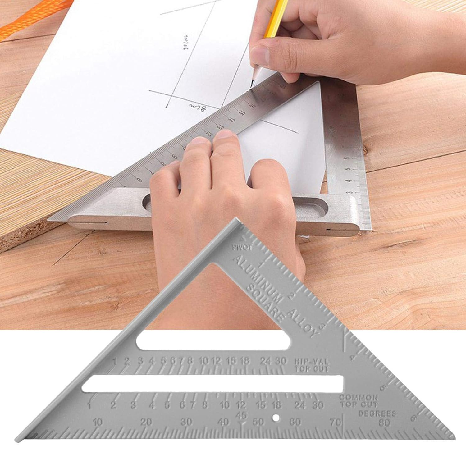 【퐄퐚퐬퐭퐞퐫 퐏퐫퐨퐦퐨퐭퐢퐨퐧】 90 Degree Triangle Ruler, Right Angle Triangle Ruler ...