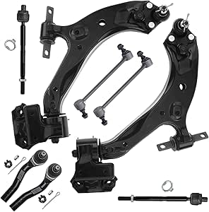 Amazon.com: Detroit Axle - 8pc Front End Suspension Kit for 2012 2013 2014 Honda CR-V, 2 Lower ...