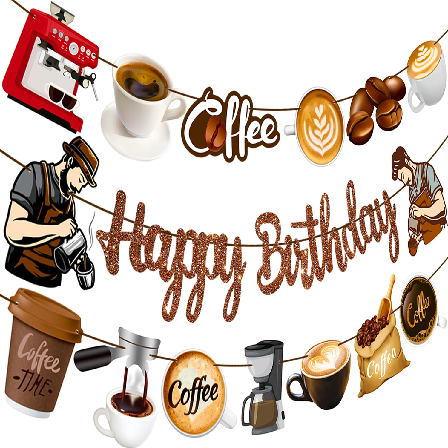 Latte Coffee Birthday