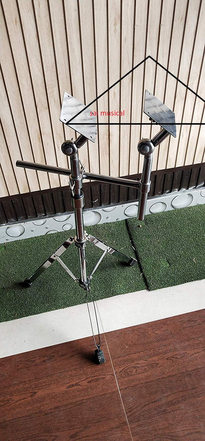 Sai Musical Dual Octopad Stand (Nickel) : Amazon.in: Musical Instruments