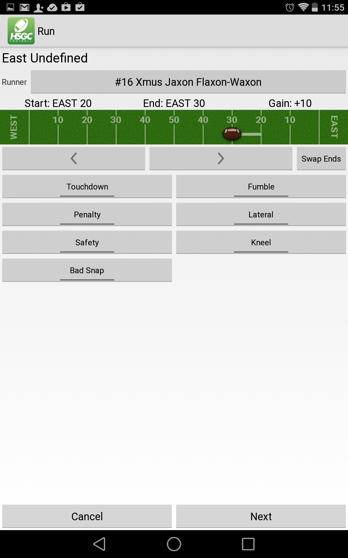 DS Football Statware - App on Amazon Appstore