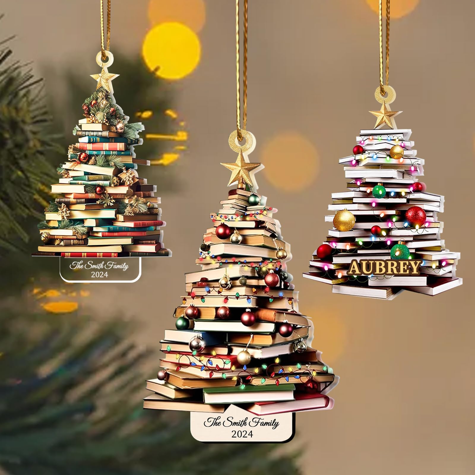 Amazon.com: Personalized Presents for Book Lovers, Custom Christmas ...