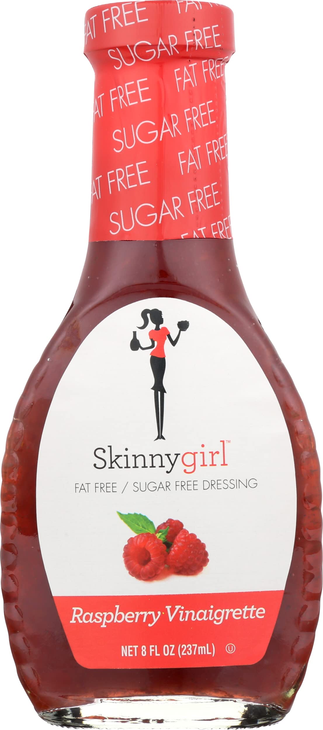 Amazon.com : Skinny Girl Raspberry Vinaigrette Dressing, Fat Free, 8 ...