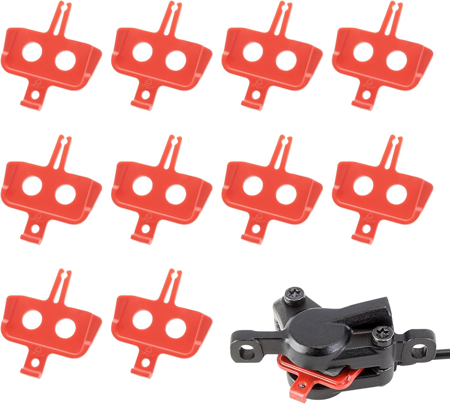 Amazon.com : Quacc 10 PCS Bike Disc Brake Pad Spacers Bicycle Hydraulic ...
