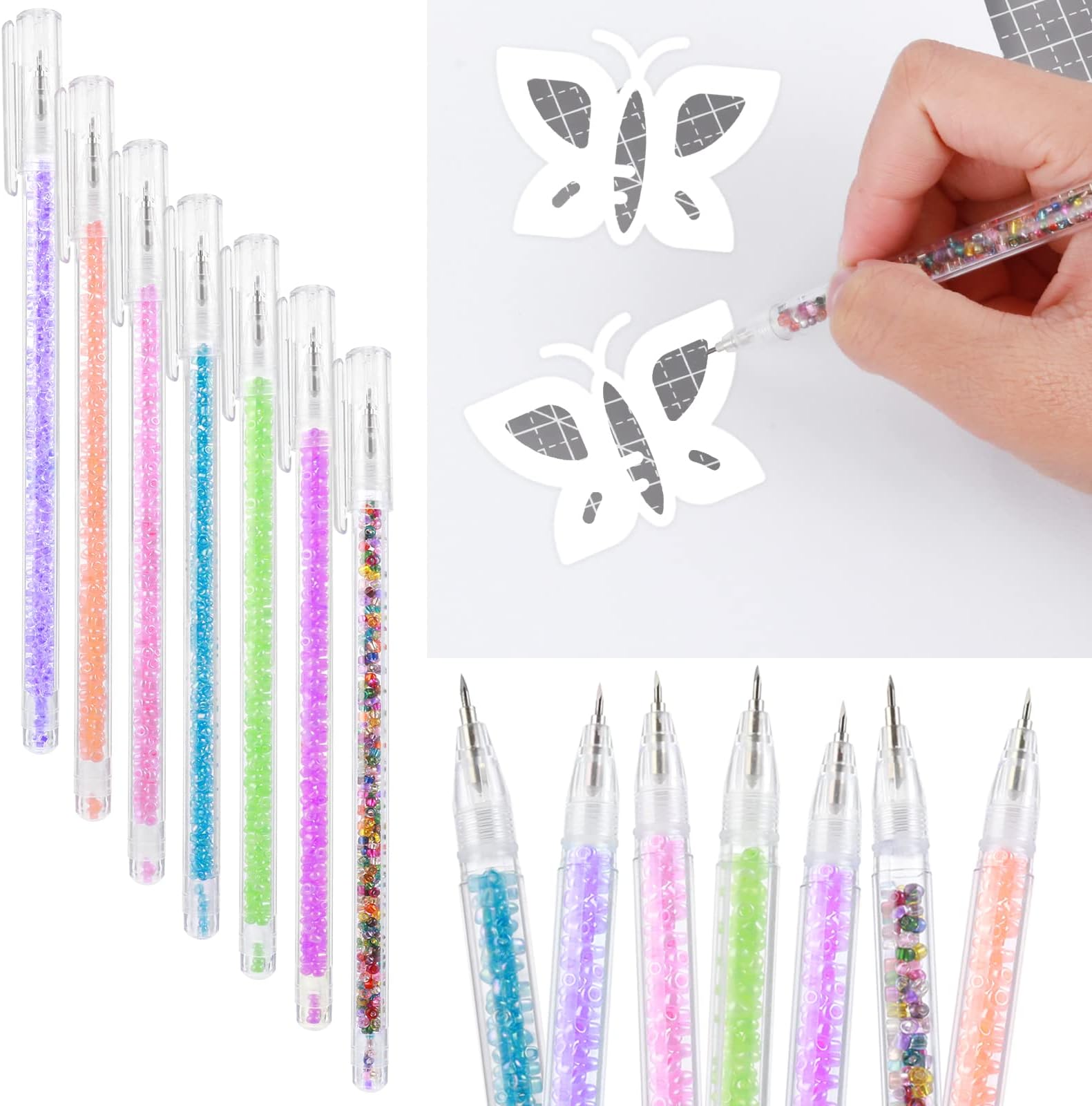 Cobee Knife Pen Craft Cutting Tools, 6 Pack Precision Paper Cutter Pens ...