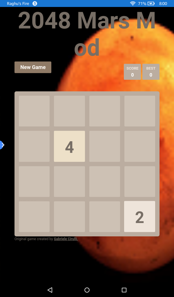 2048 Mod 2048 Lojë Puzzle