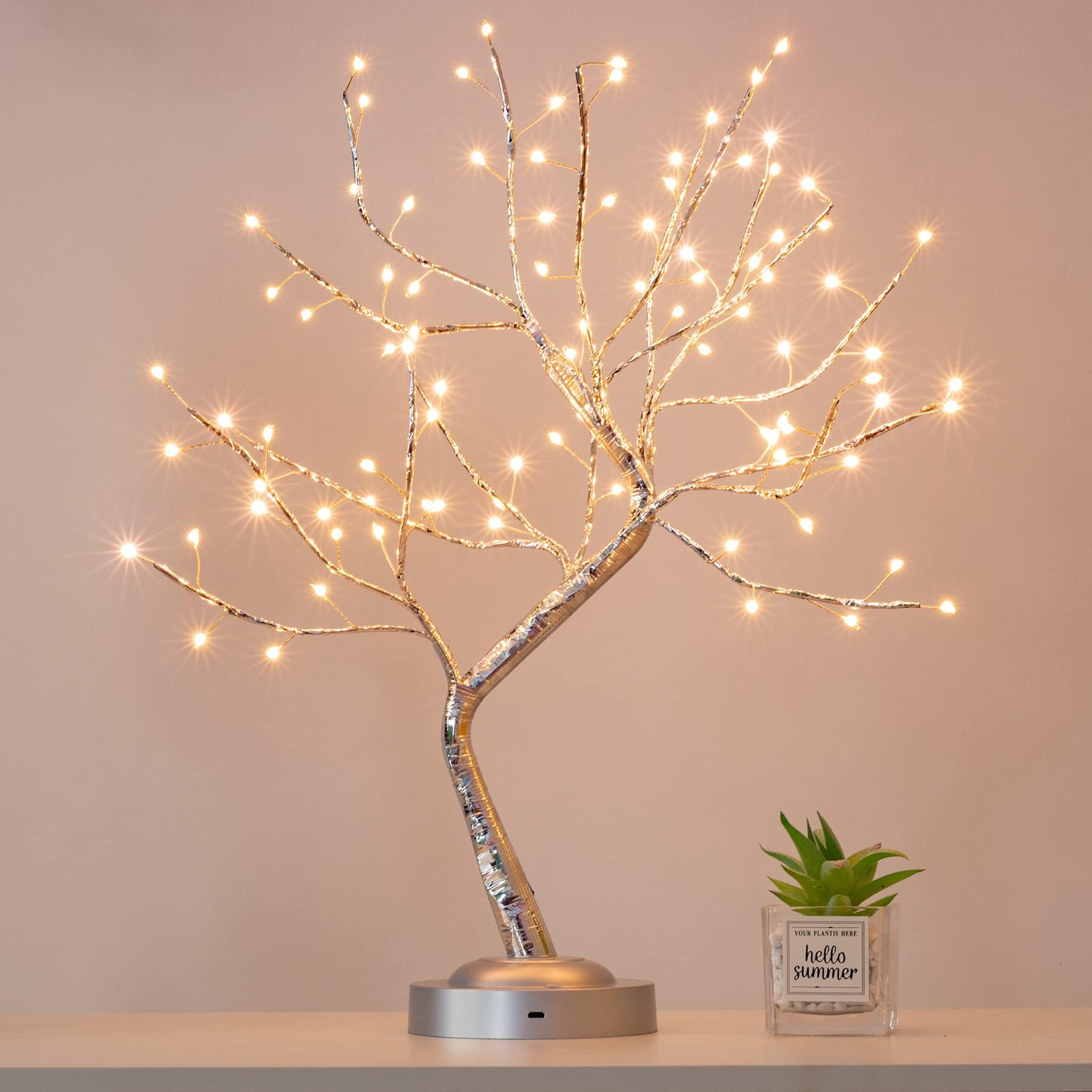 Amazon.com: Lake Industries 20" LED Firefly Tree Lights | Bonsai ...