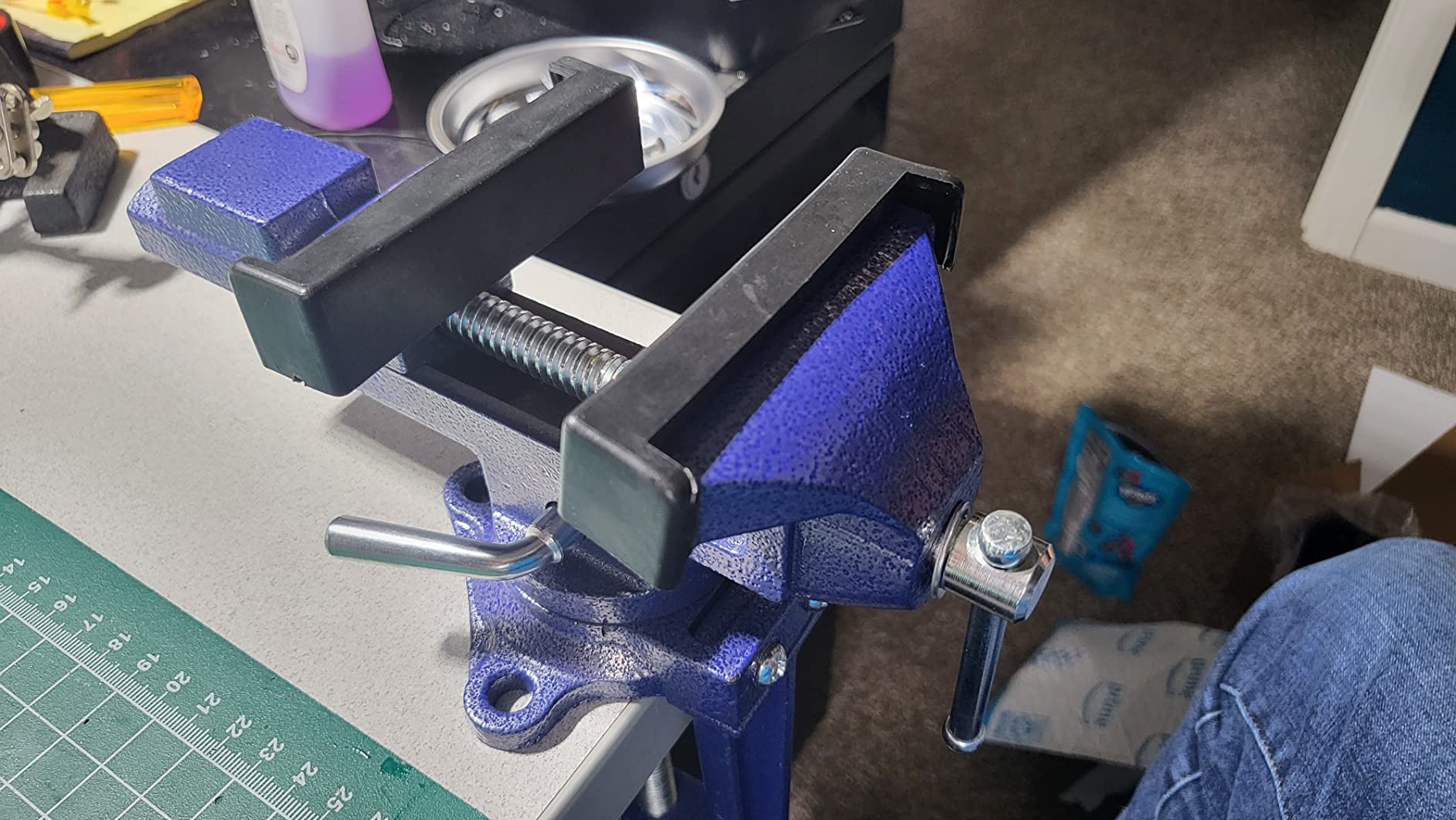 $5/mo - Finance 2-in-1 Dual-Purpose Combined Bench Vise or Table Vise ...
