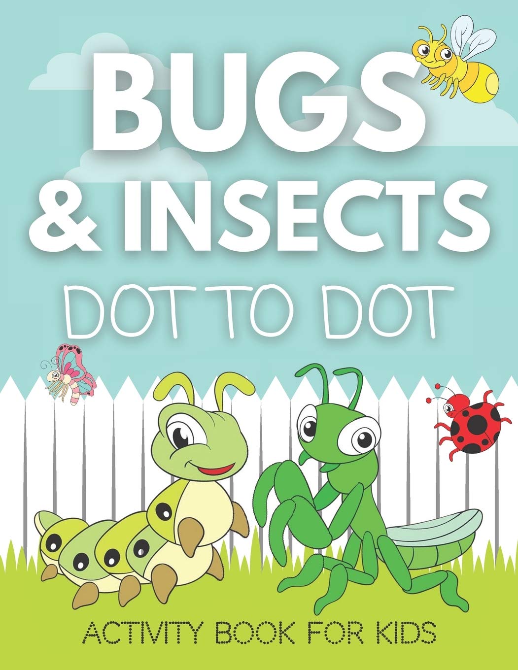 Bugs And Insects Dot To Dot Activity Book For Kids | Desertcart INDIA