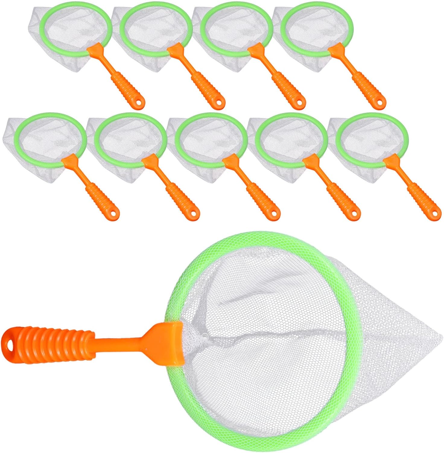 Amazon.com: Gadpiparty 10 Pcs Boys and Girls Aquarium Fish Net Outdoor ...