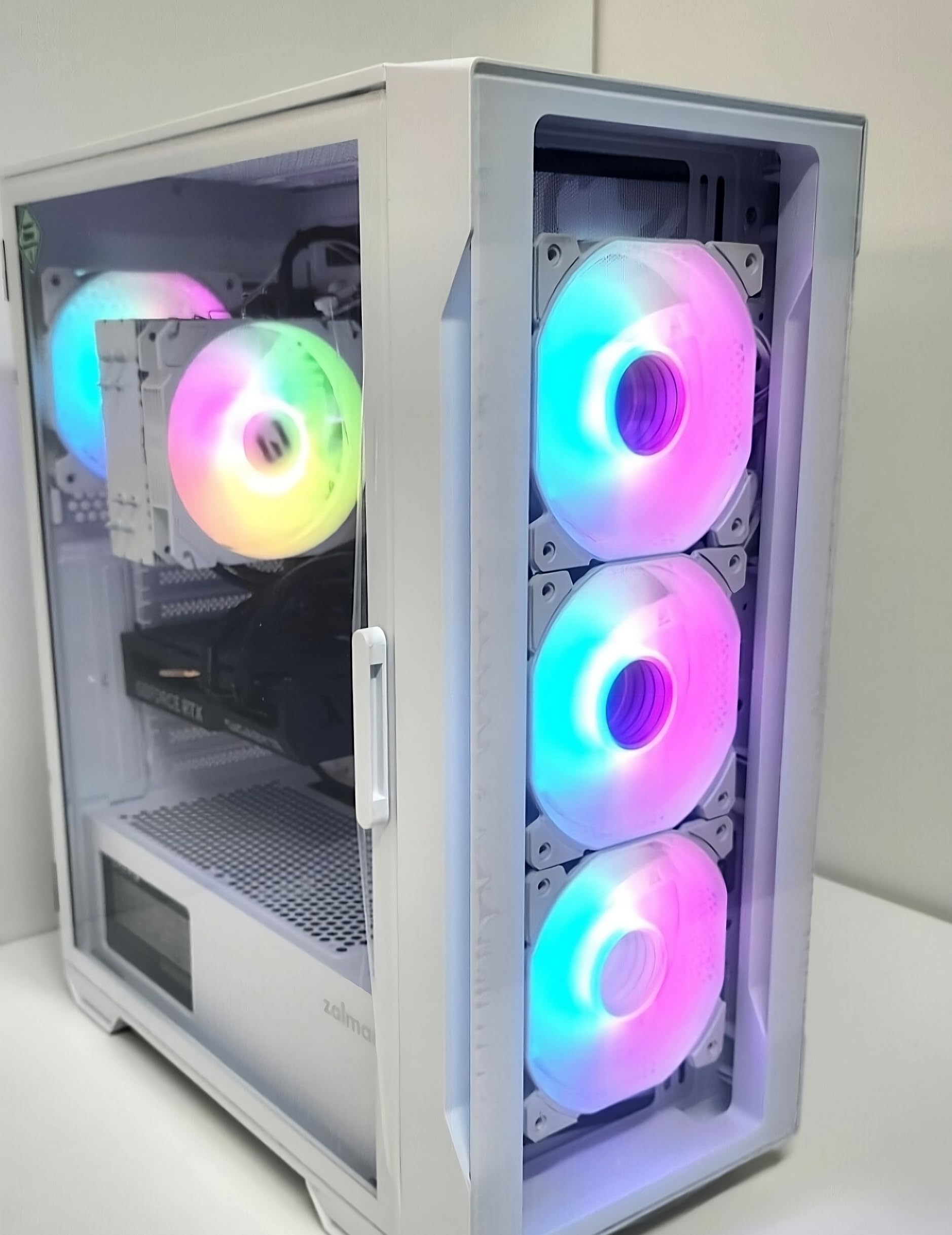 Amazon.com: RTX 4060 Computer Gaming Desktop PC with NVDIA Gforce ...