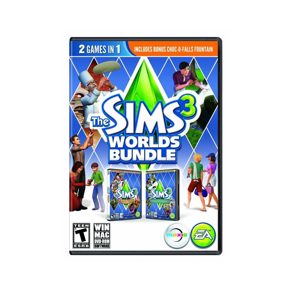 Amazon.com: PC THE SIMS 3 WORLDS BUNDLE : Video Games
