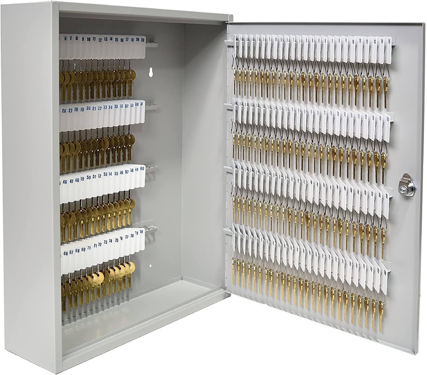 Amazon.com: BankSupplies STEELMASTER Key Holder Cabinet | 200-Key ...