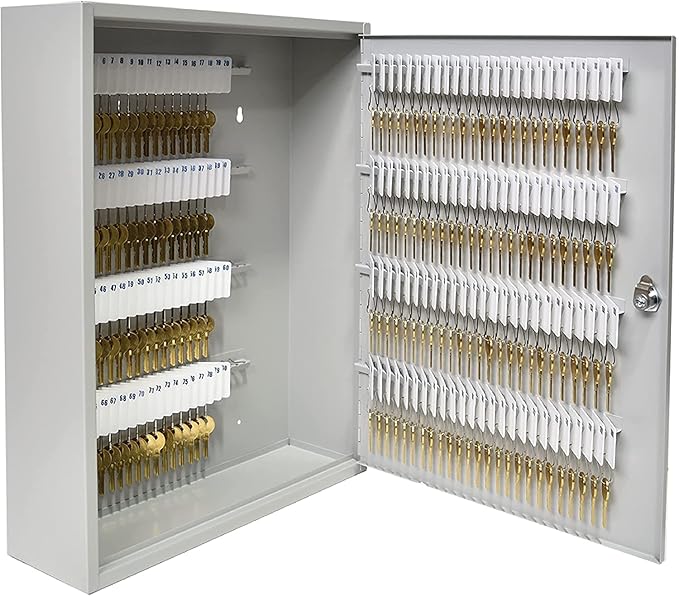 Amazon.com: BankSupplies STEELMASTER Key Holder Cabinet | 200-Key ...