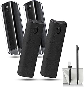 walrfid 4 Pack Screen Cleaner Spray and Wipe for Laptop Monitor and Car ...