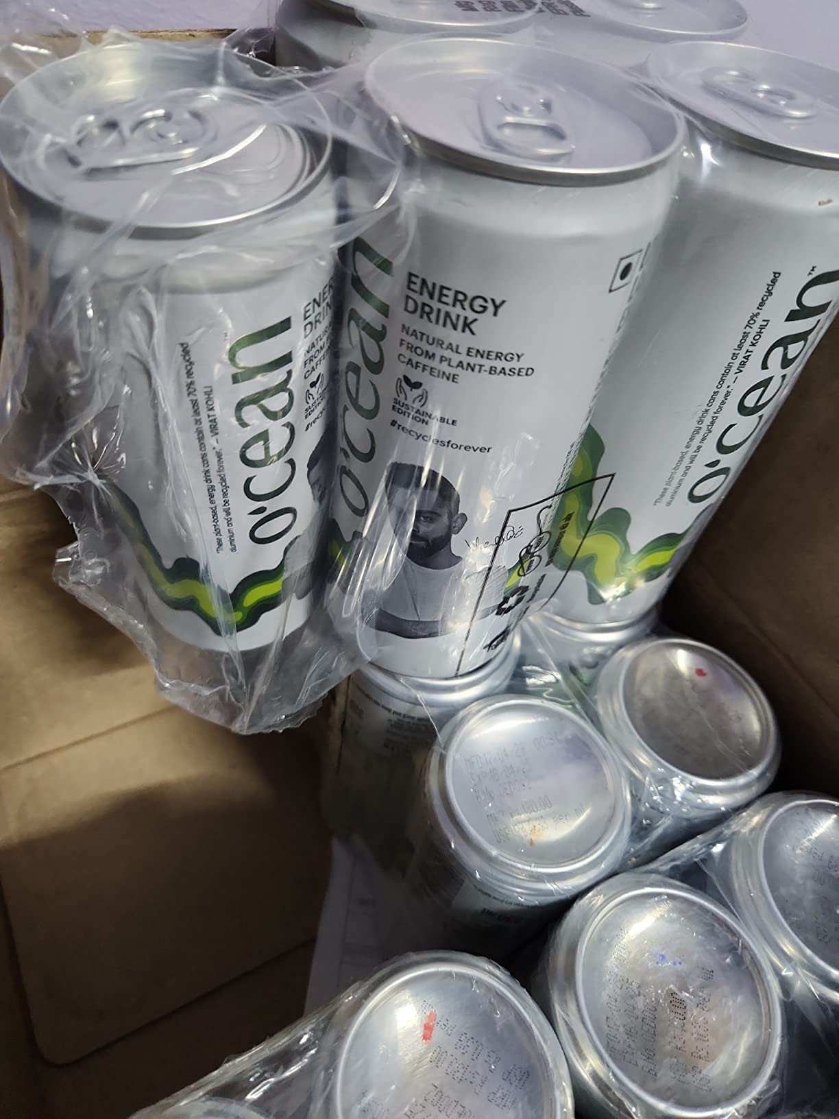 O'CEAN Energy Drink Sustainable Edition 330 Ml- Enriched With Plant ...