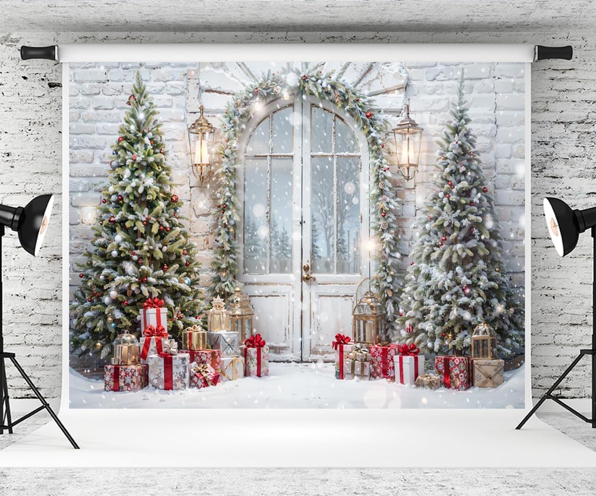 Amazon.com: Kate 10x8ft Christmas Tree s Backdrops for Photography Xmas ...