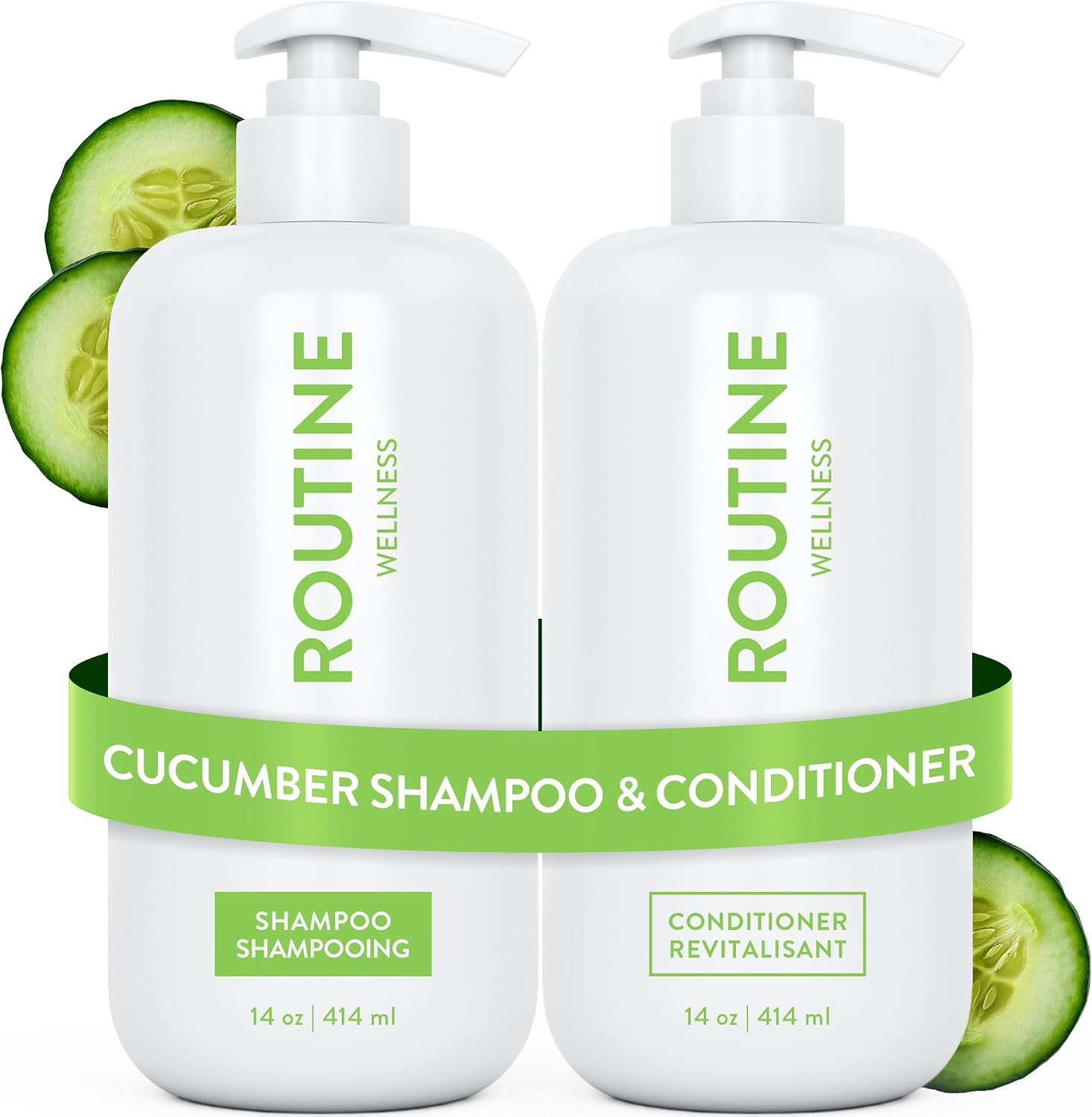 Routine Wellness Shampoo and Conditioner Set for Thinning Hair