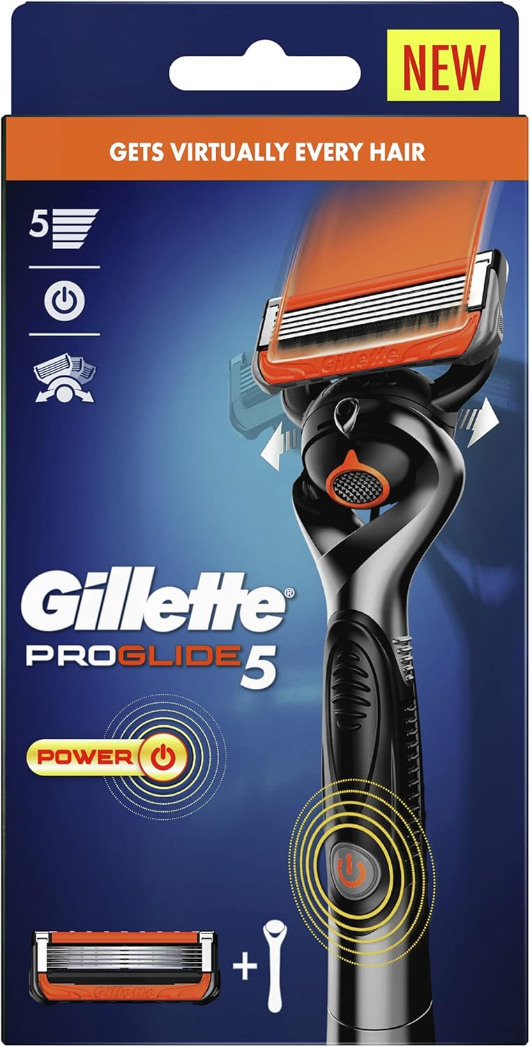 Gillette Fusion ProGlide Power Razor + 1 Blade RF, : Amazon.sg: Beauty