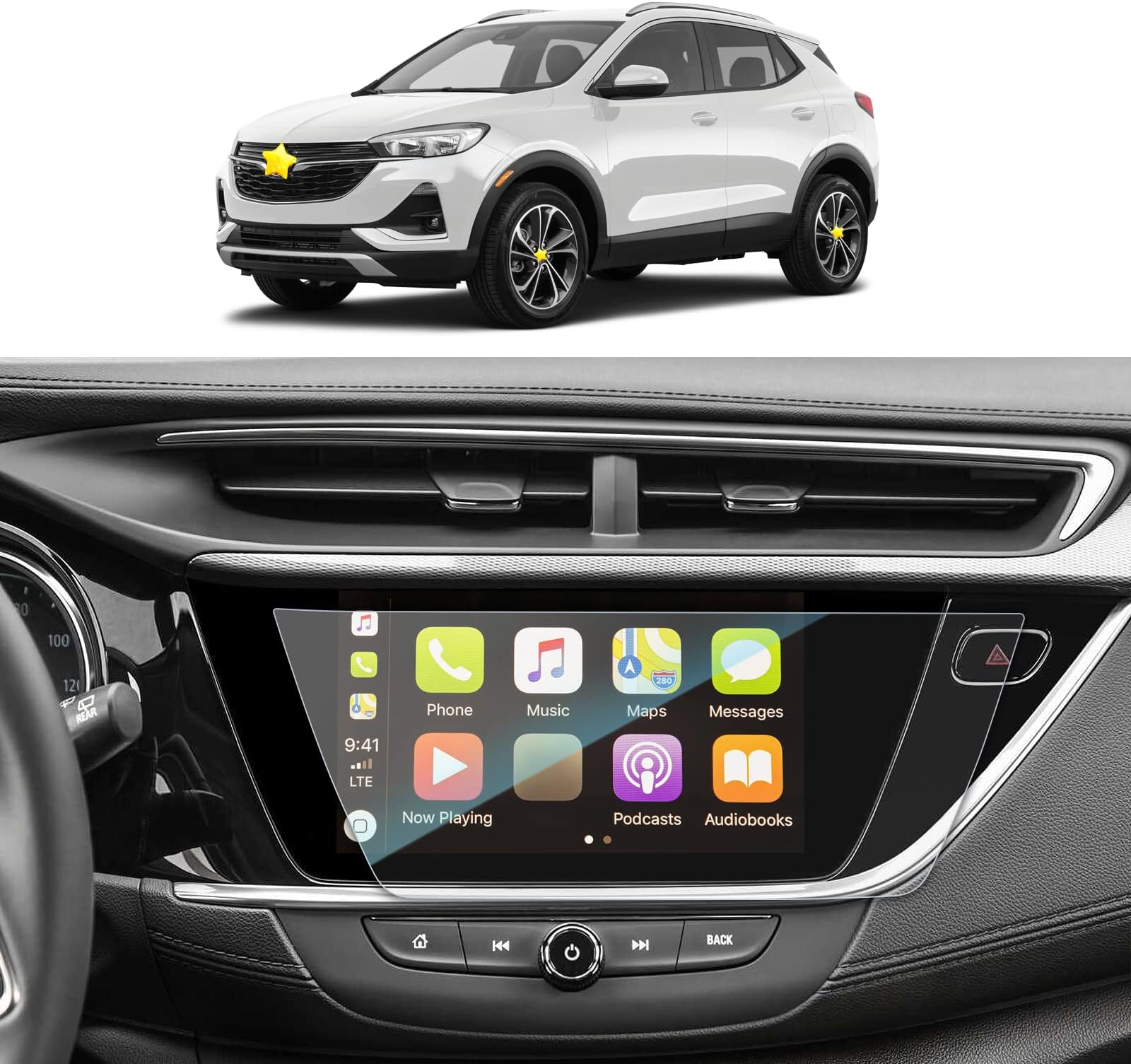 Amazon.com: SKTU Screen Protector for 2020-2022 2023 Buick Encore GX ...