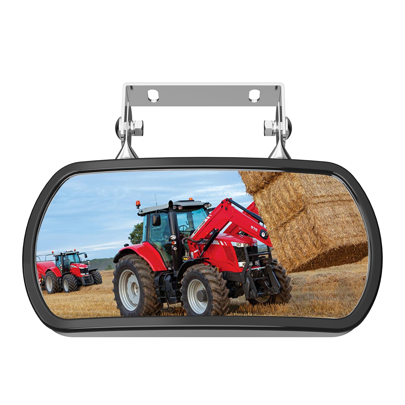 Amazon.com: Lifronkit Tractor Mirror, Stainless Steel Rearview and Side ...