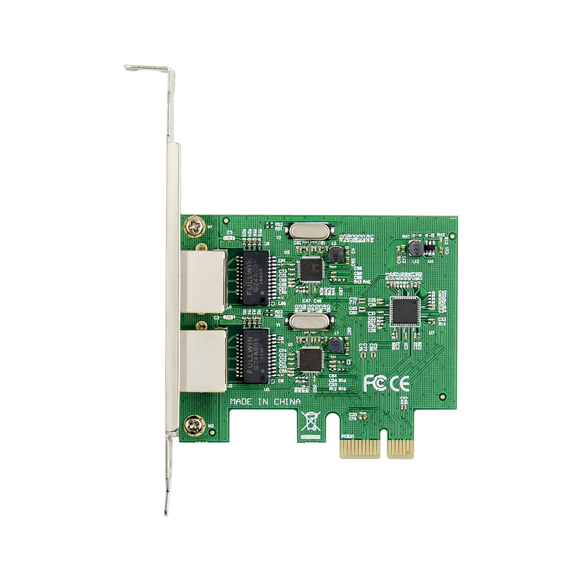 Snapklik.com : DriverGenius 2-Port Dual Profile PCI Express PCIe ...
