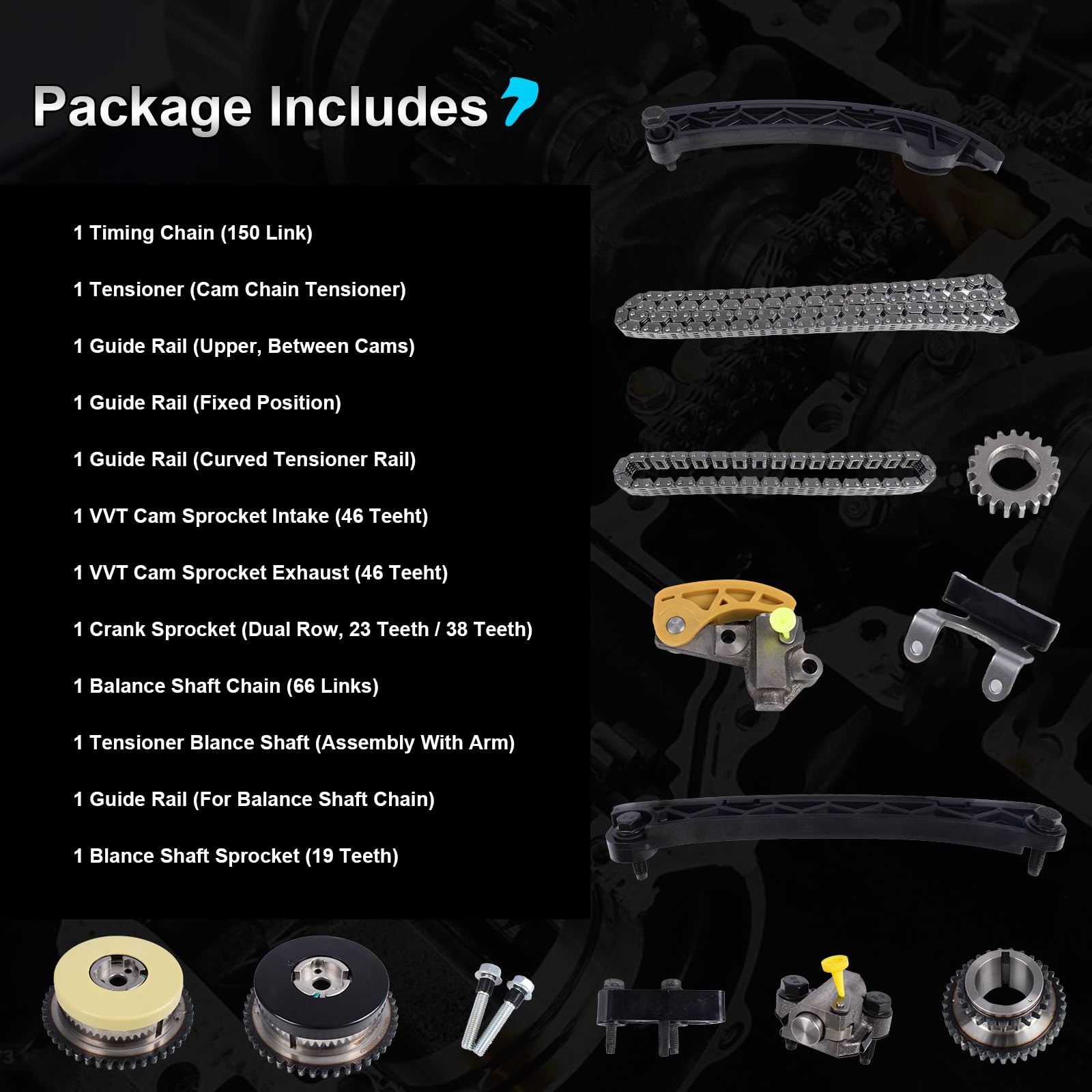Timing Chain Kit & VVT Sp...B0DMRJLPRY | Encarguelo.com.ec