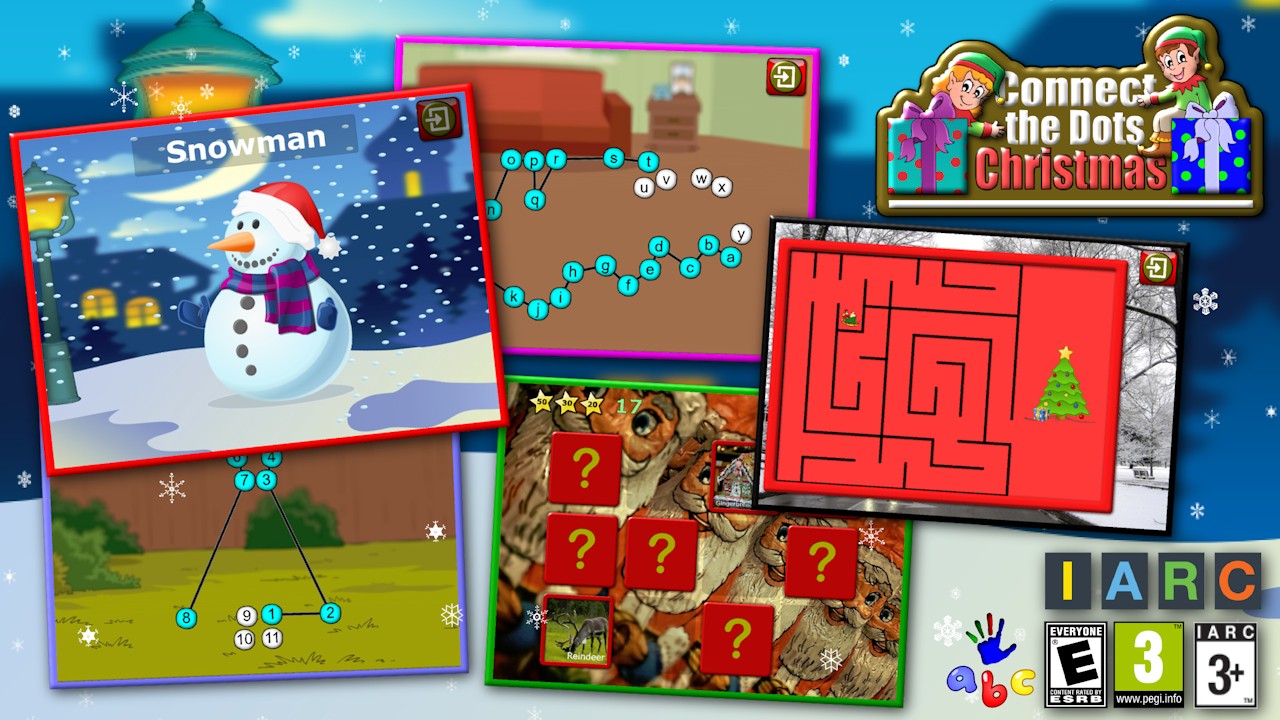 Christmas Connect The Dots For Kids Free Christmas Connect The Dots