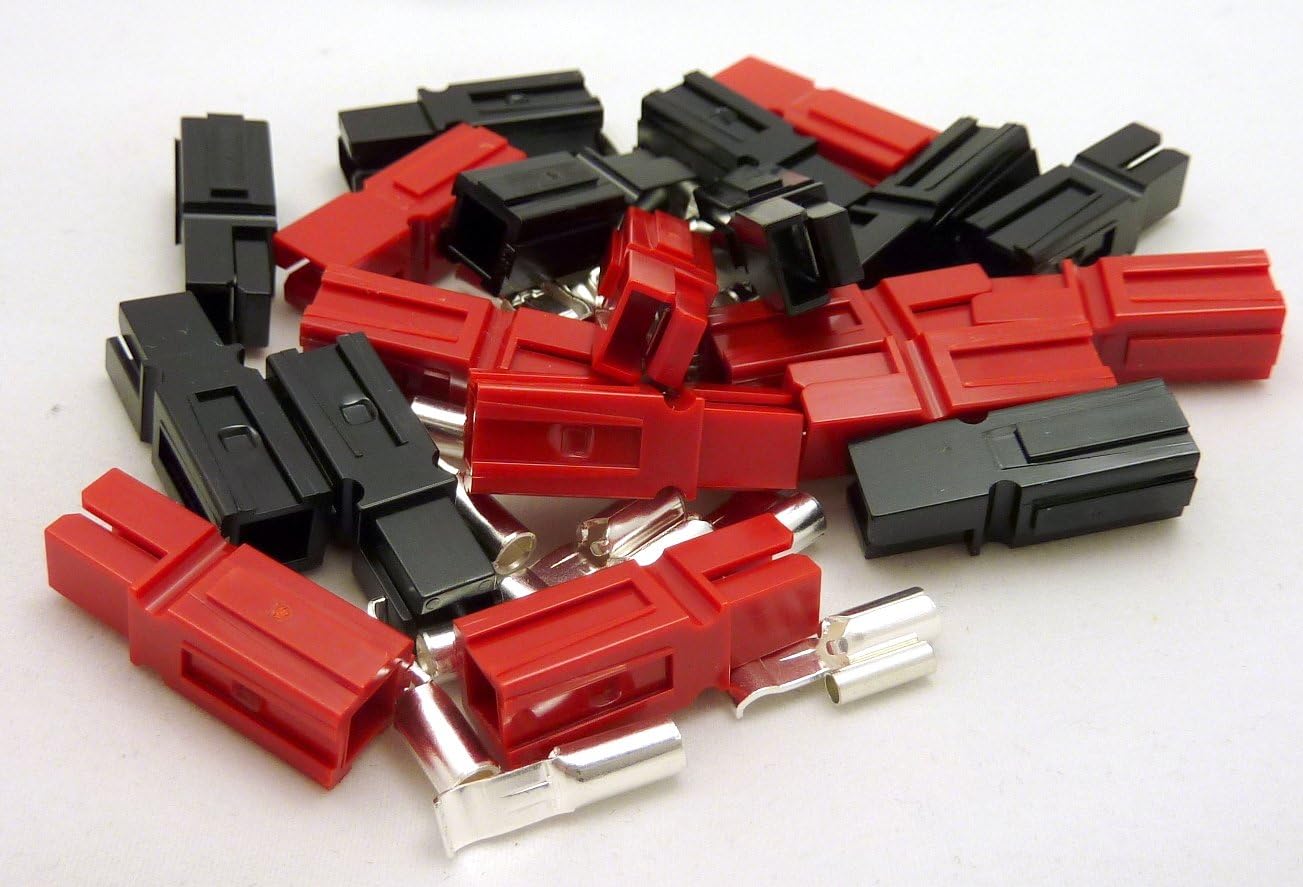 Amazon.com: Philmore 10 Pair DC 15A Quick Disconnect Power Connectors ...