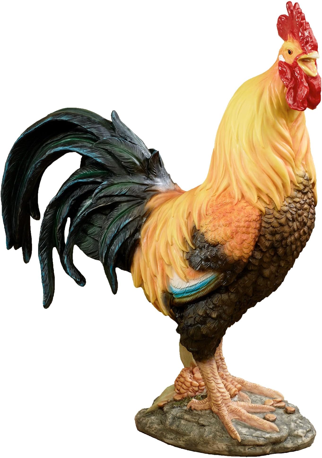 Amazon.com: Touch of Class Wild Rooster Table Sculpture Multi Warm ...