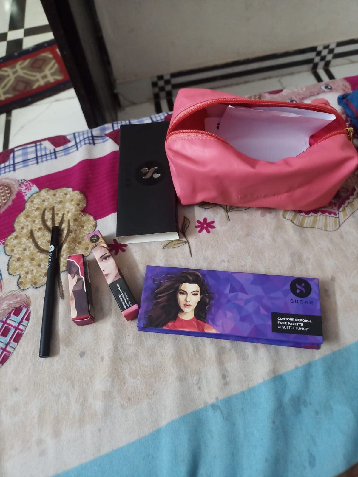 SUGAR Cosmetics Everday Makeup Kit for women | Lipstick, Mascara, Kajal ...