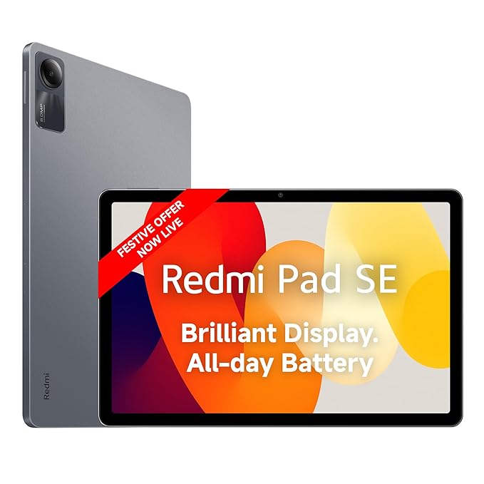Redmi Pad SE| All Day Battery | Qualcomm Snapdragon 680| 90Hz Refresh ...