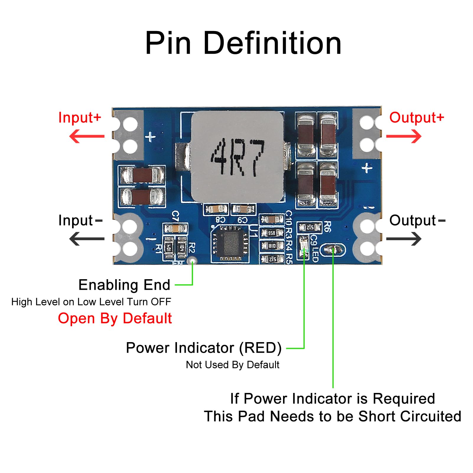 Snapklik.com : 10pcs Mini560 Step Down 5V 5A DC-DC Converter Voltage ...