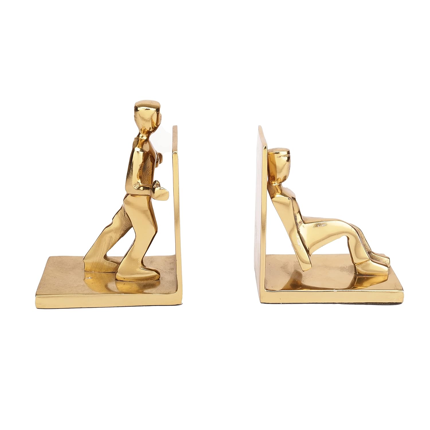VOIDROP- Set of 2 Working Man Decorative Bookend, Book Ends for Office ...