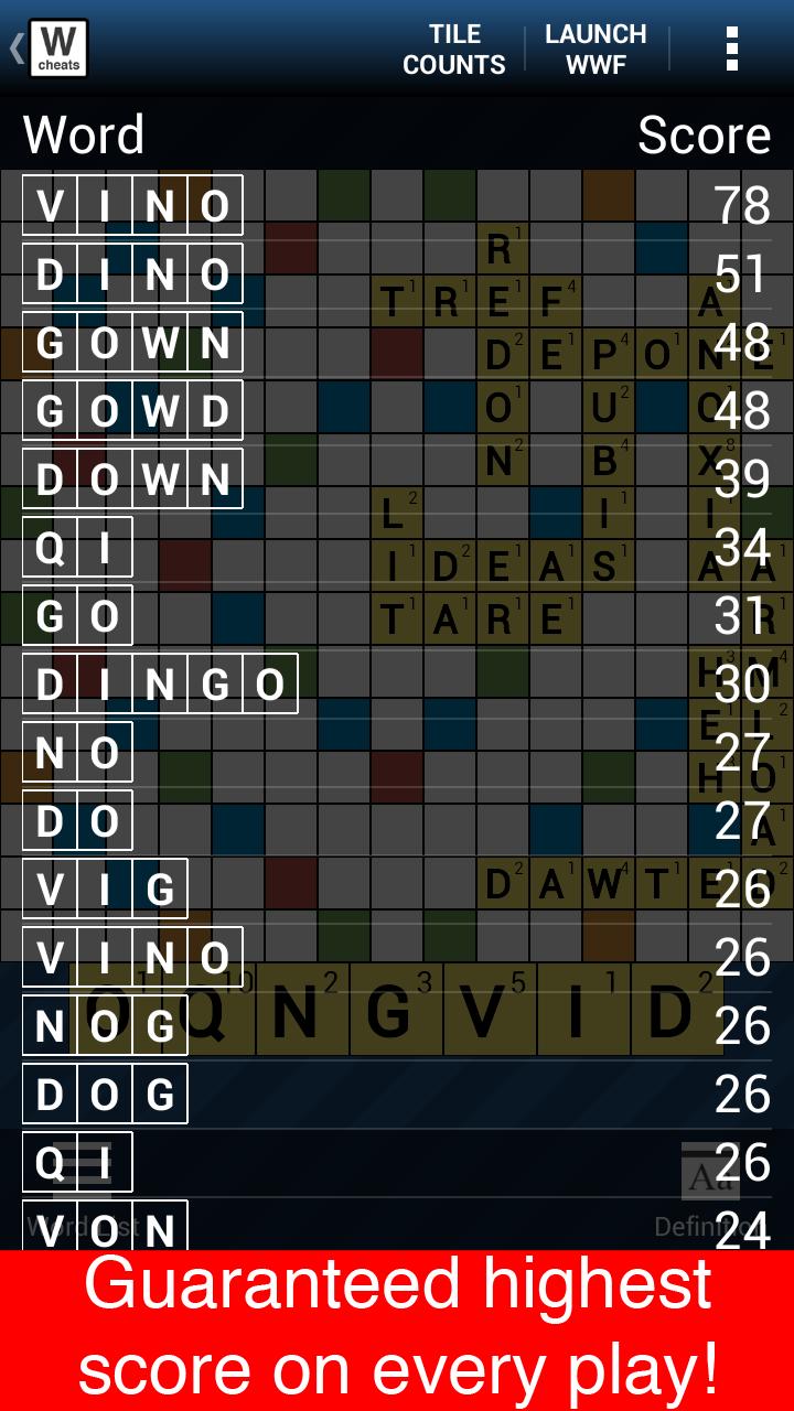 Scrabble Words With Friends Cheat Sheet Board AI Cheat Sheet Fantasy