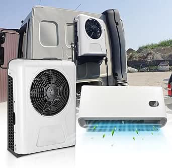 12 Volt AC Unit,12V Truck Air Conditioner 10000BTU, Mini Split Air ...