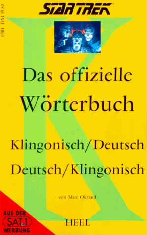 Star Trek: Das offizielle Wörterbuch: Klingonisch/Deutsch - Deutsch ...
