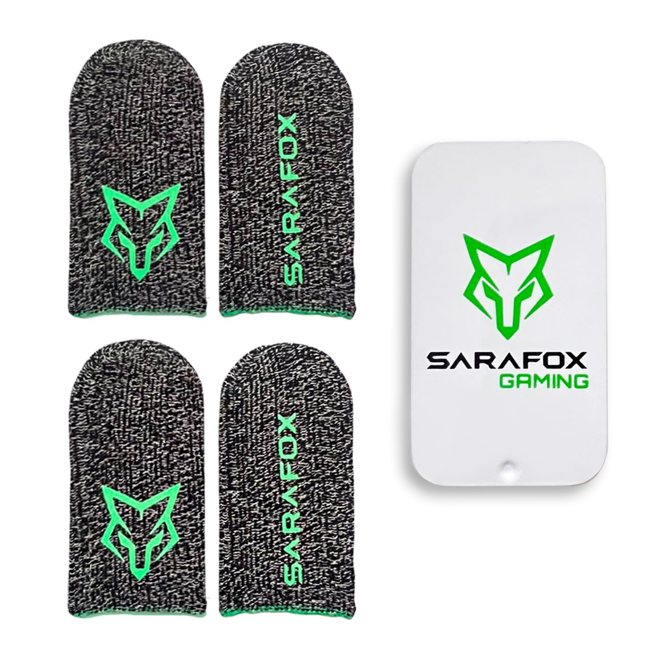 Sarafox Guantes para Dedo V9 Original Pro Gaming Profesional 4 Piezas ...