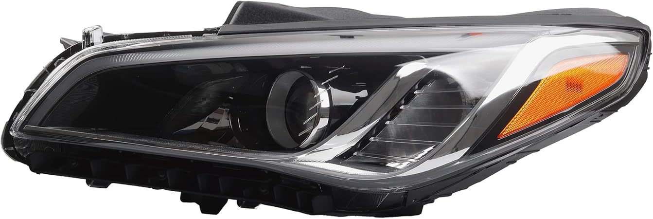 Amazon.com: Dasbecan Halogen Headlight Compatible With Hyundai Sonata ...