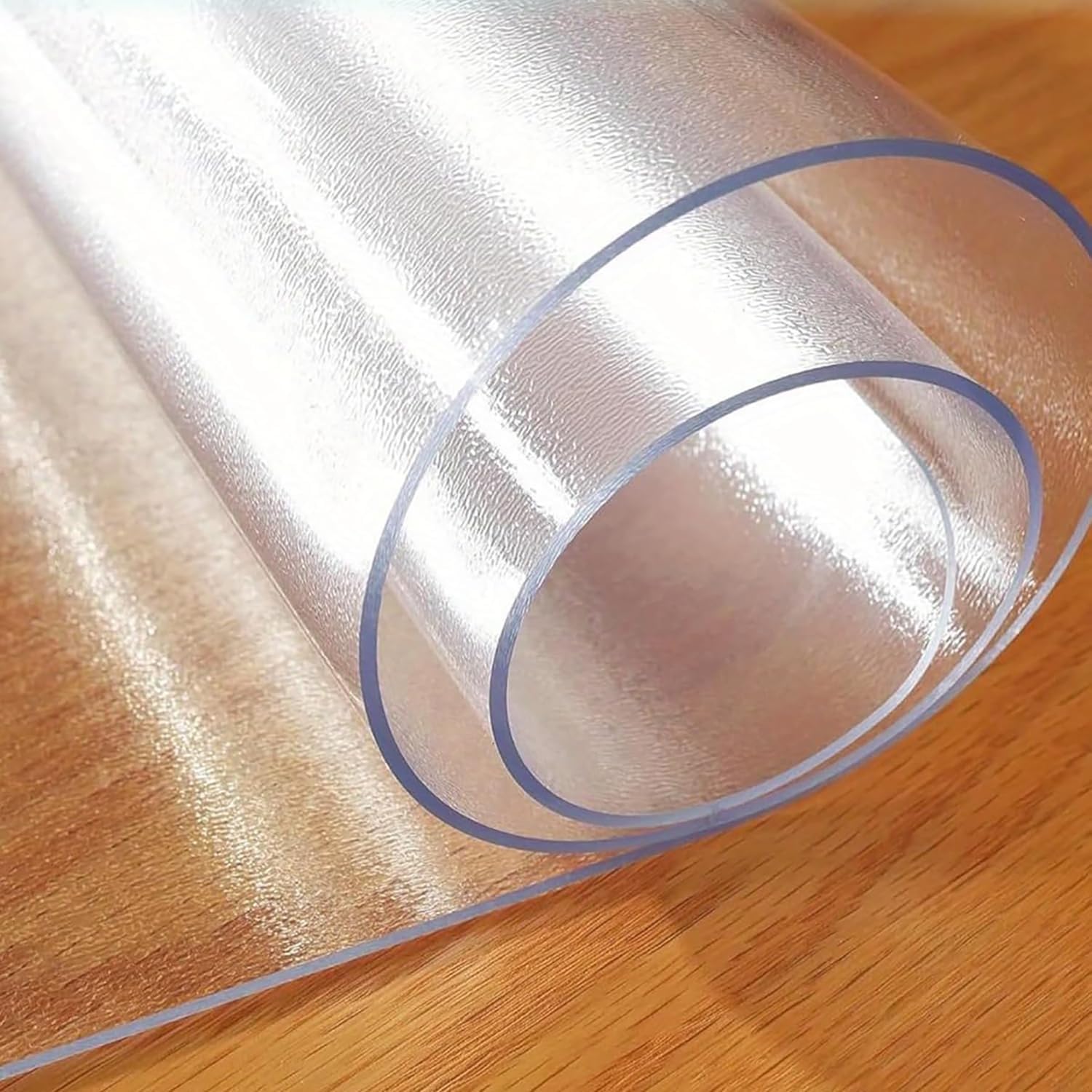 Amazon.com: XONJEMU 1.5mm Heavy Duty Frosted PVC Table Cover ...