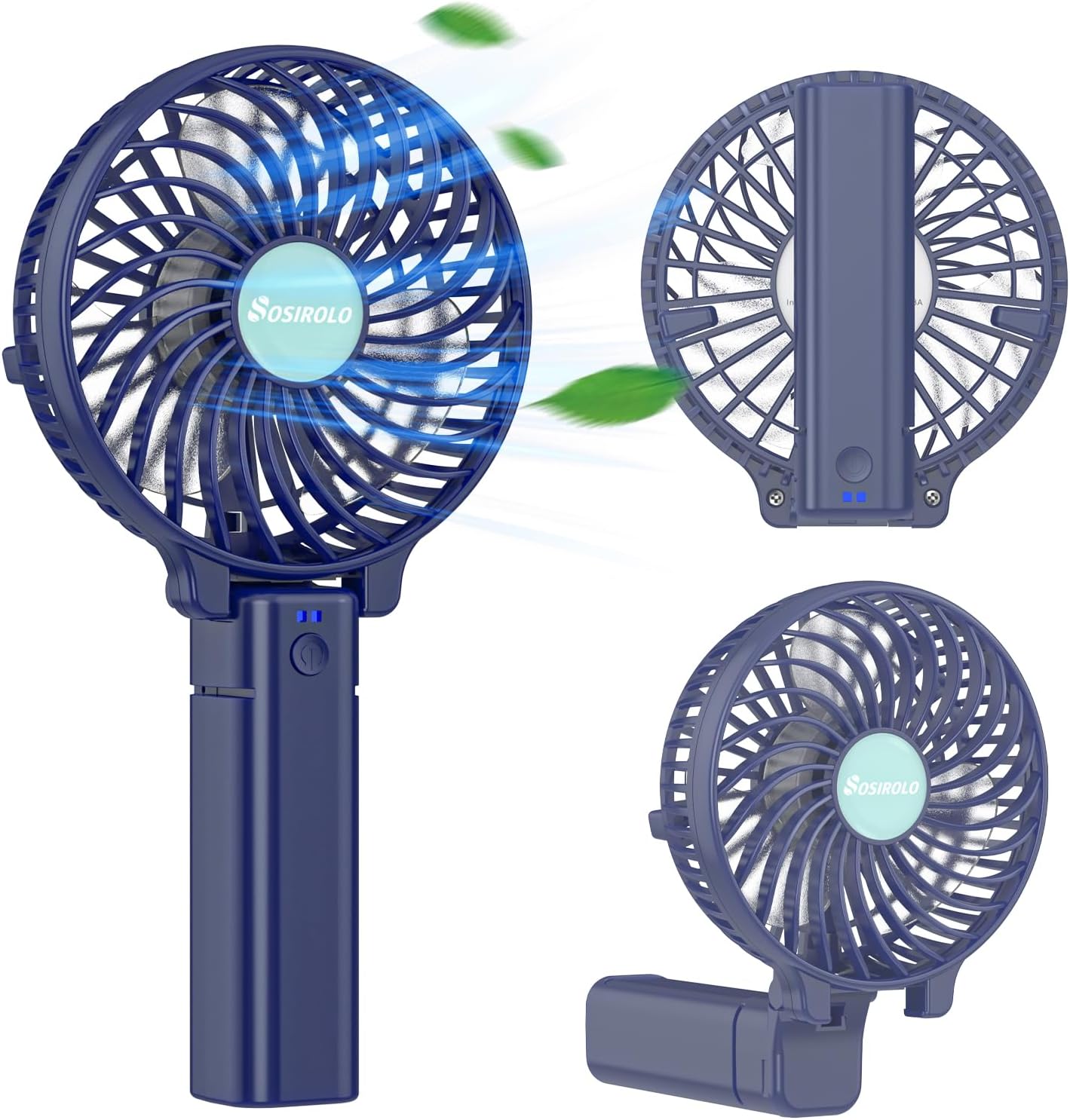 Sosirolo hand held fans,mini fan,hand fan folding,handheld fan ...