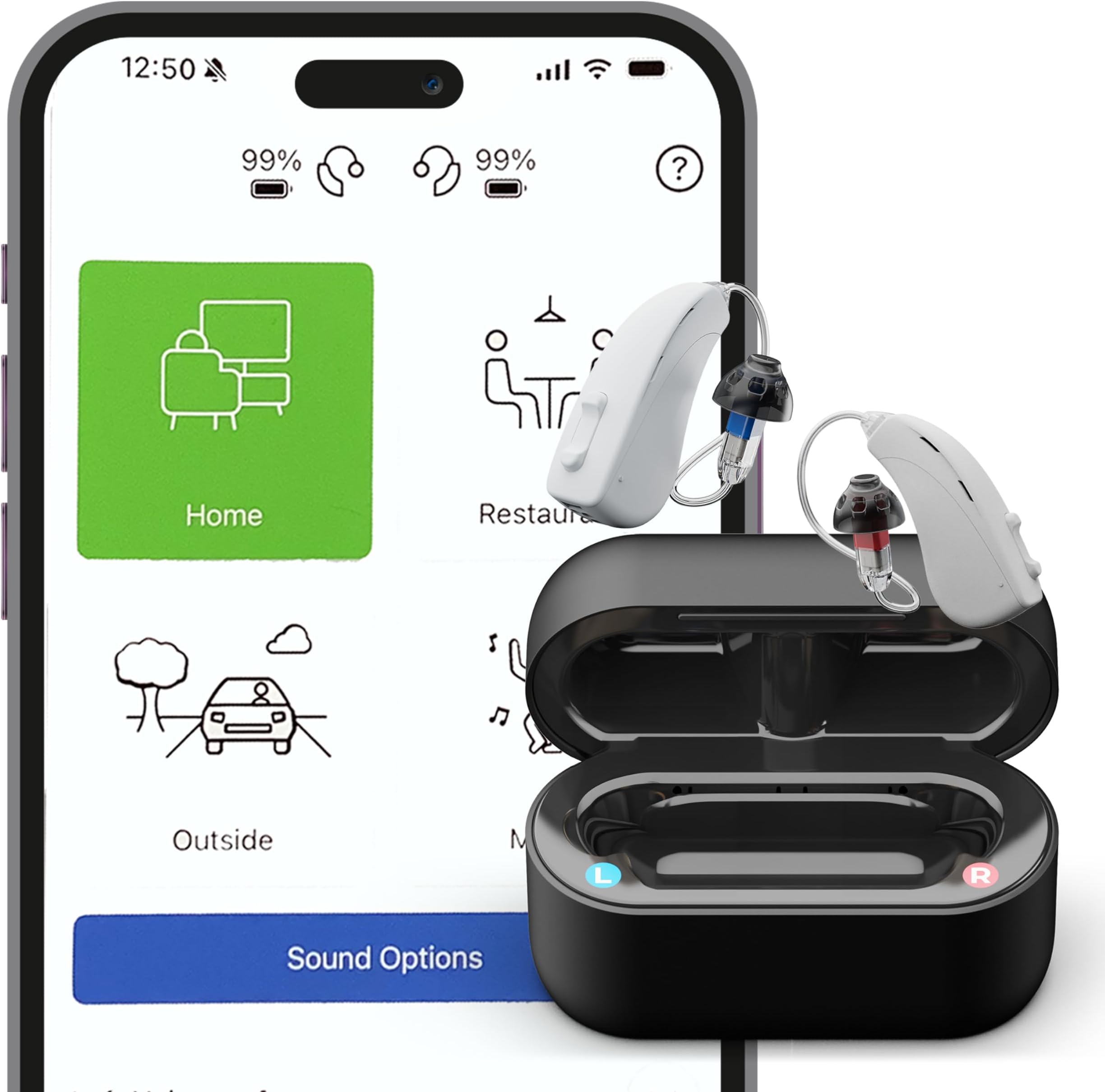Amazon.com: Xpure Bluetooth Hearing Aids with Phone Call & Music ...